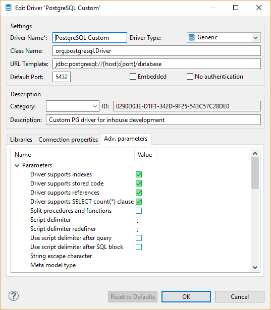 Database drivers - 《DBeaver Database Management》 - 书栈网 · BookStack
