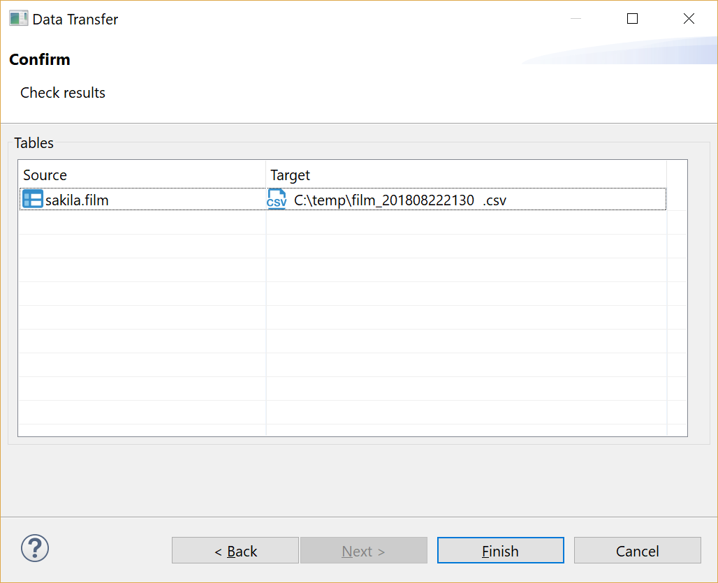 Data export/import - 《DBeaver Database Management》 - 书栈网 · BookStack