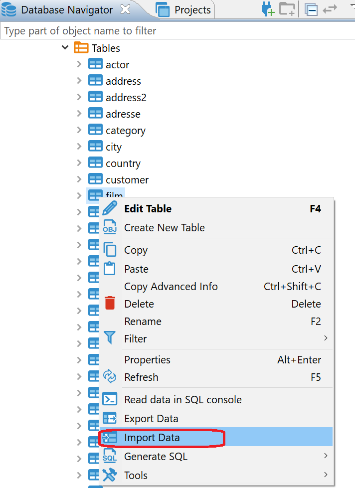 Data export/import - 《DBeaver Database Management》 - 书栈网 · BookStack