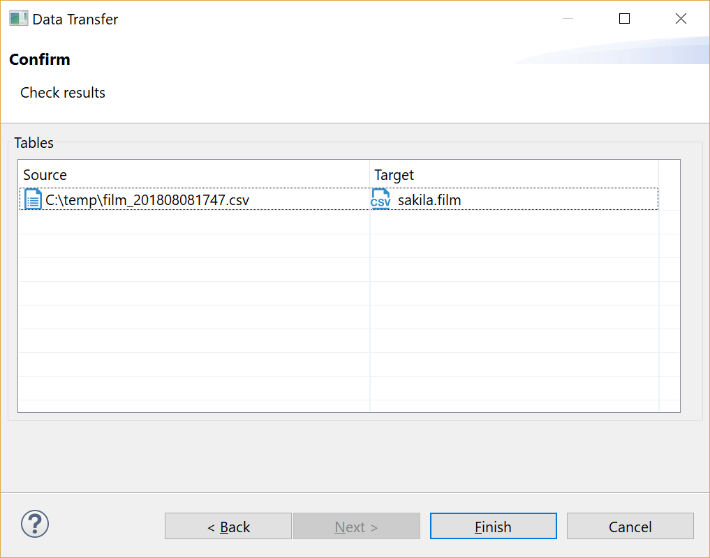 Data export/import - 《DBeaver Database Management》 - 书栈网 · BookStack