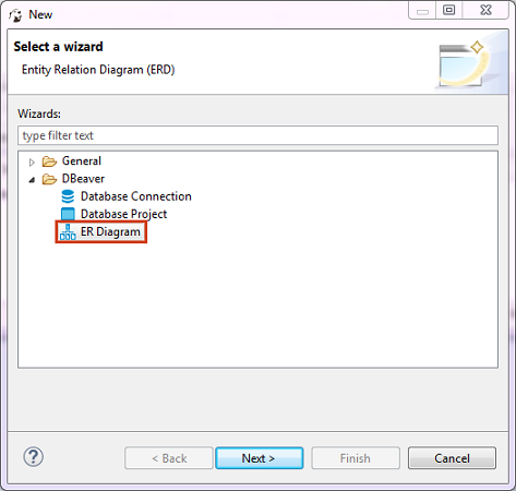 ER Diagrams - Custom Diagrams - 《DBeaver General User Guide》 - 书栈网 · BookStack