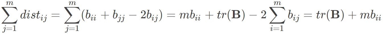 降维算法dimensionality Reduction Algorithm 多维缩放mutiple Dimensional Scaling 《deeplearning