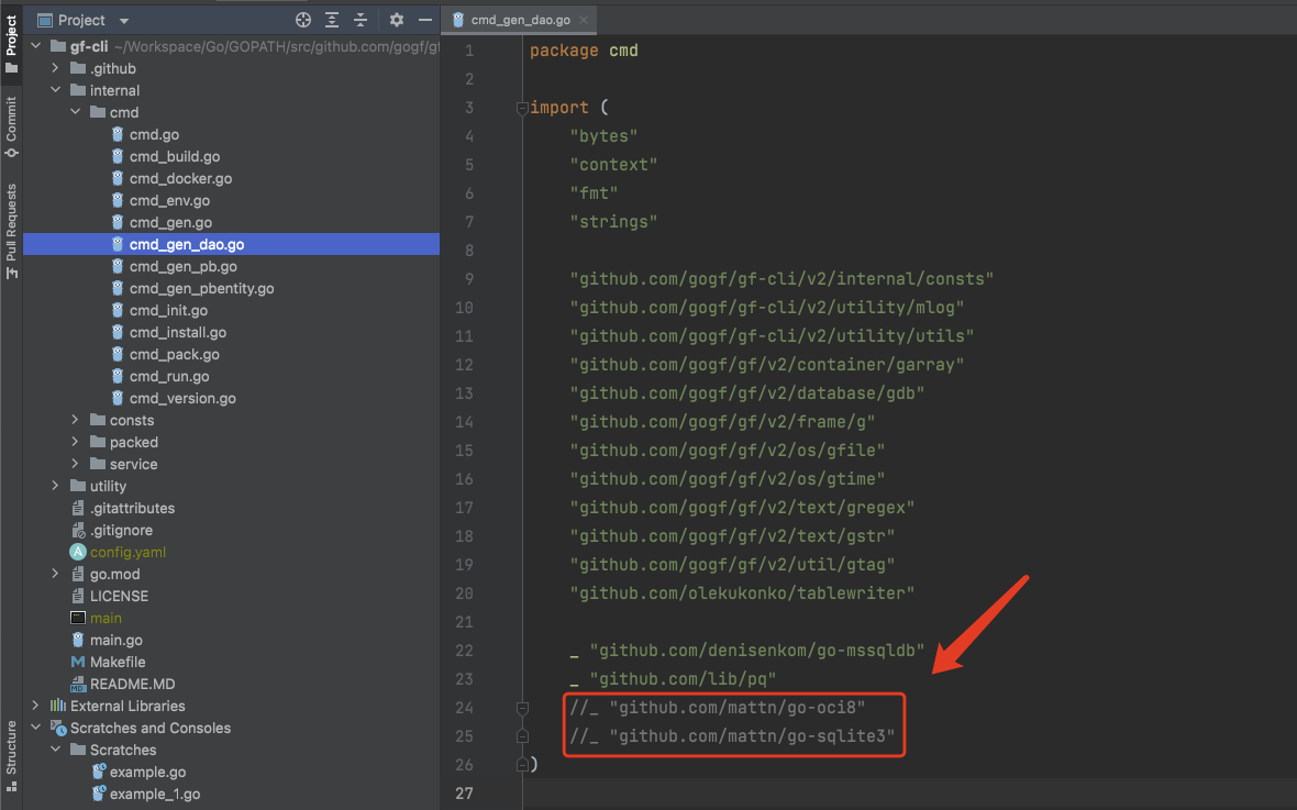 开发工具 - 代码生成-gen - 《GoFrame v2.0 开发文档》 - 书栈网 · BookStack