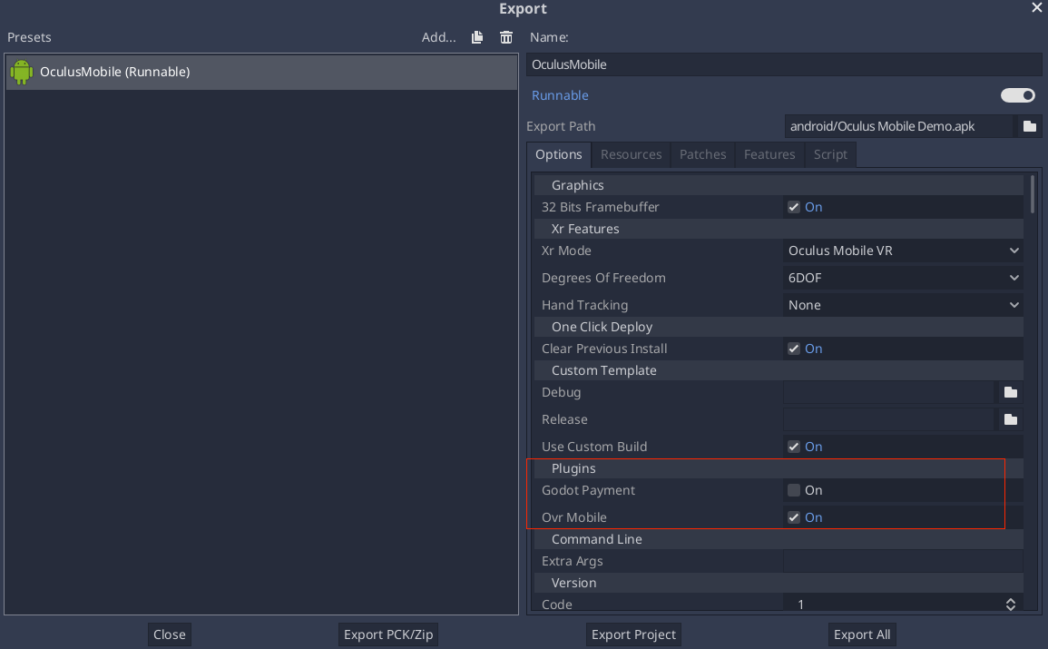 Android plugins - Creating Android plugins (Godot 3.2.2+) - 《Godot 游戏引擎 v3.2 中文文档》 - 书栈网 · BookStack