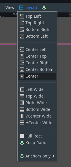 用户界面（UI） - 大小和锚定点 - 《Godot 游戏引擎 v3.4 中文文档》 - 书栈网 · BookStack