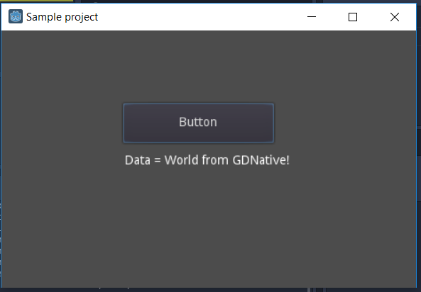 GDNative - GDNative C示例 - 《Godot 游戏引擎 v3.4 中文文档》 - 书栈网 · BookStack