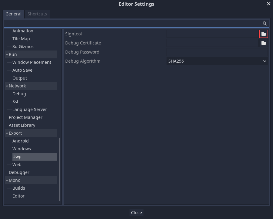 导出 - 为通用 Windows 平台导出 - 《Godot 游戏引擎 v3.4 中文文档》 - 书栈网 · BookStack
