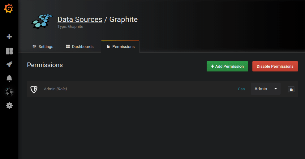 Grafana Enterprise - Data source permissions - 《Grafana v8.2 Documentation》 - 书栈网 · BookStack