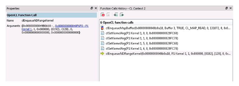 第10章 OpenCL的分析和调试 - 10.6 使用CodeXL调试OpenCL内核 - 《OpenCL 2.0 异构计算 [第三版] （Heterogeneous Computing ...