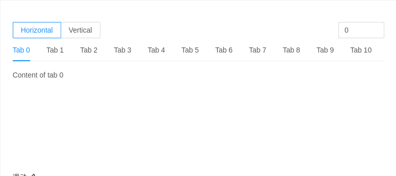 数据展示 Tabs标签页 《ng Zorro（ant Design Of Angular）9 1 组件文档》 书栈网 ·