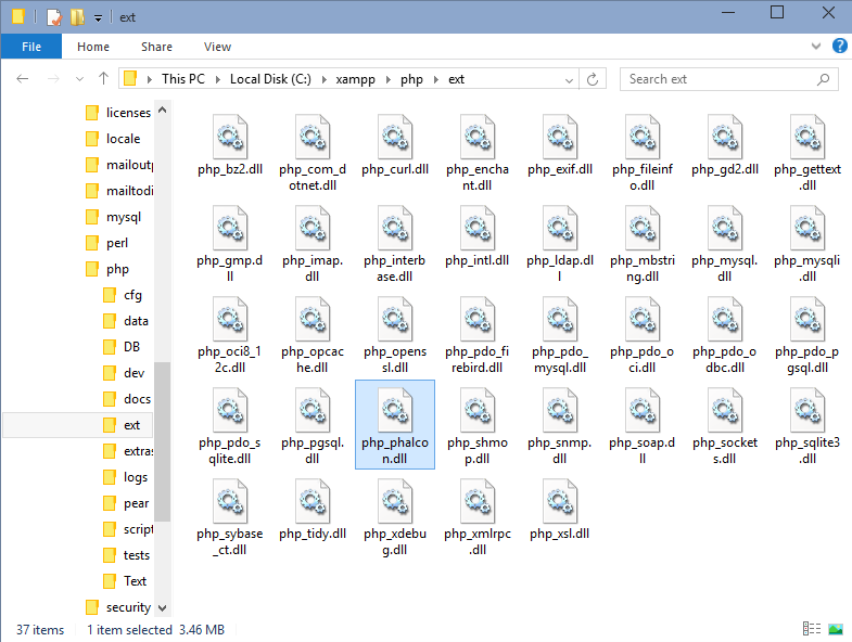 Getting Started - XAMPP - 《[英文] Phalcon 3.4 Document》 - 书栈网 · BookStack
