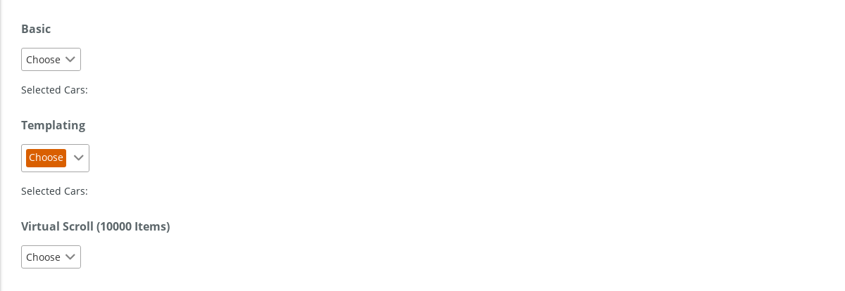 Input - MultiSelect - 《PrimeNG Document》 - 书栈网 · BookStack