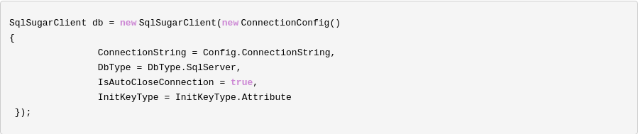 CodeFirst 生成表 - 《SqlSugar 4.0 文档》 - 书栈网 · BookStack