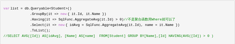 数据查询 - 查询用例 - 《SqlSugar 5.0 文档》 - 书栈网 · BookStack