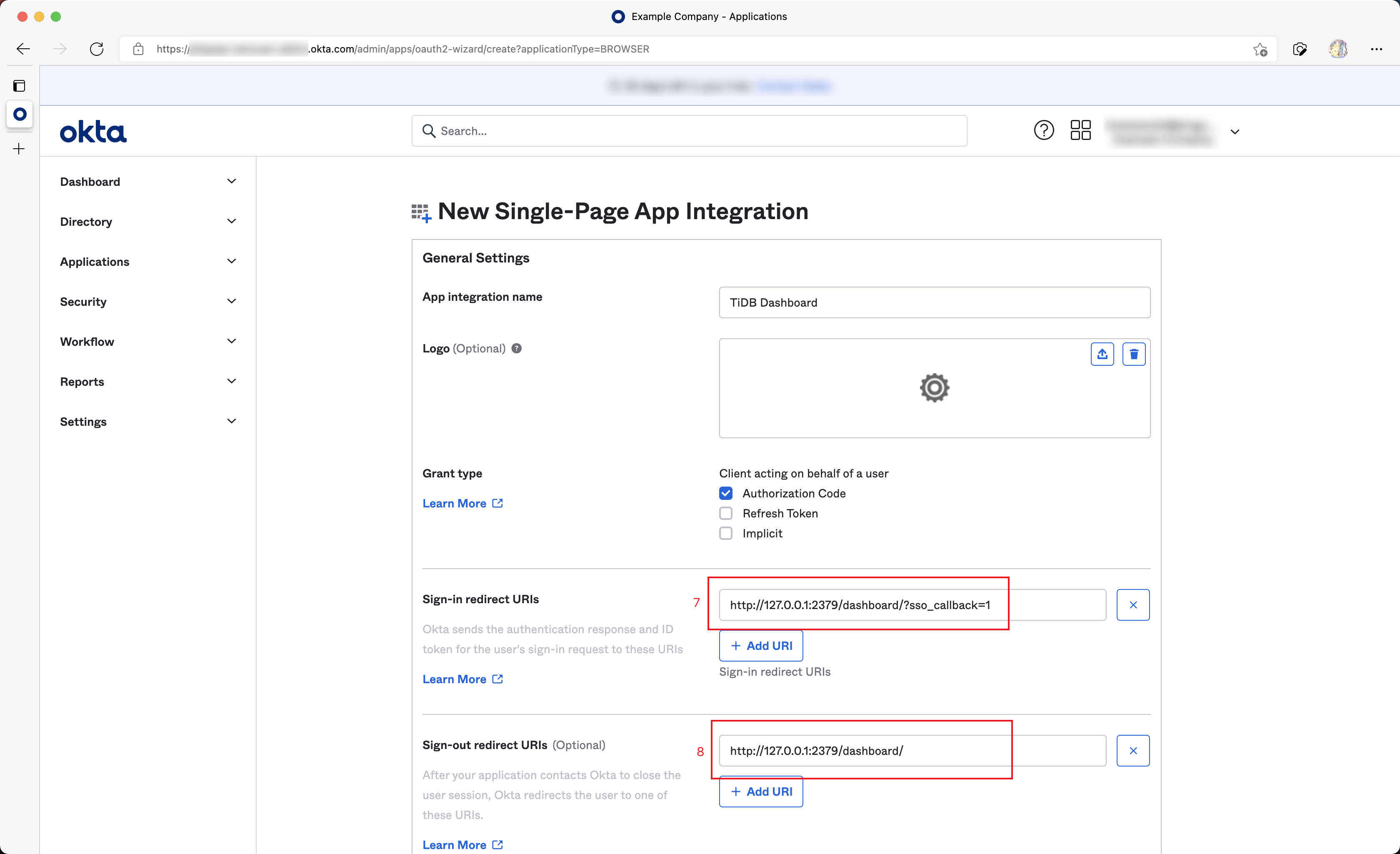 会话管理与配置 - 配置 SSO 登录 - 《TiDB v5.3 用户手册》 - 书栈网 · BookStack