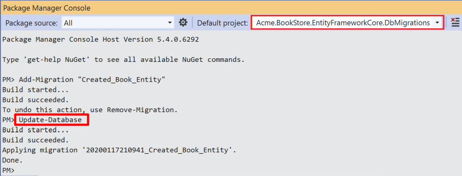 应用开发 第一章 创建新解决方案和列表页 《abp Framework 30 中文文档》 书栈网 · Bookstack