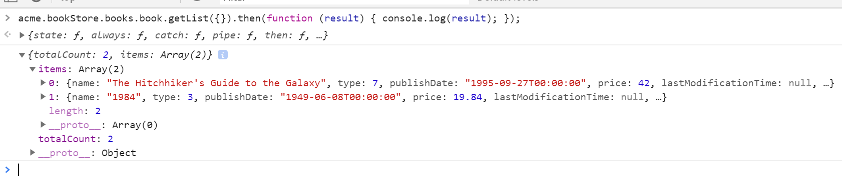 应用开发 2 图书列表页面 《abp Framework 53 中文文档》 书栈网 · Bookstack