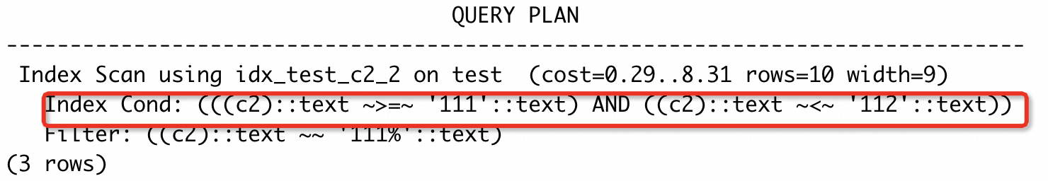 数据库内核月报 － 2024/11 - PostgreSQL LIKE 操作符走 B-tree 索引浅析 - 《数据库内核月报》 - 书栈网 · BookStack