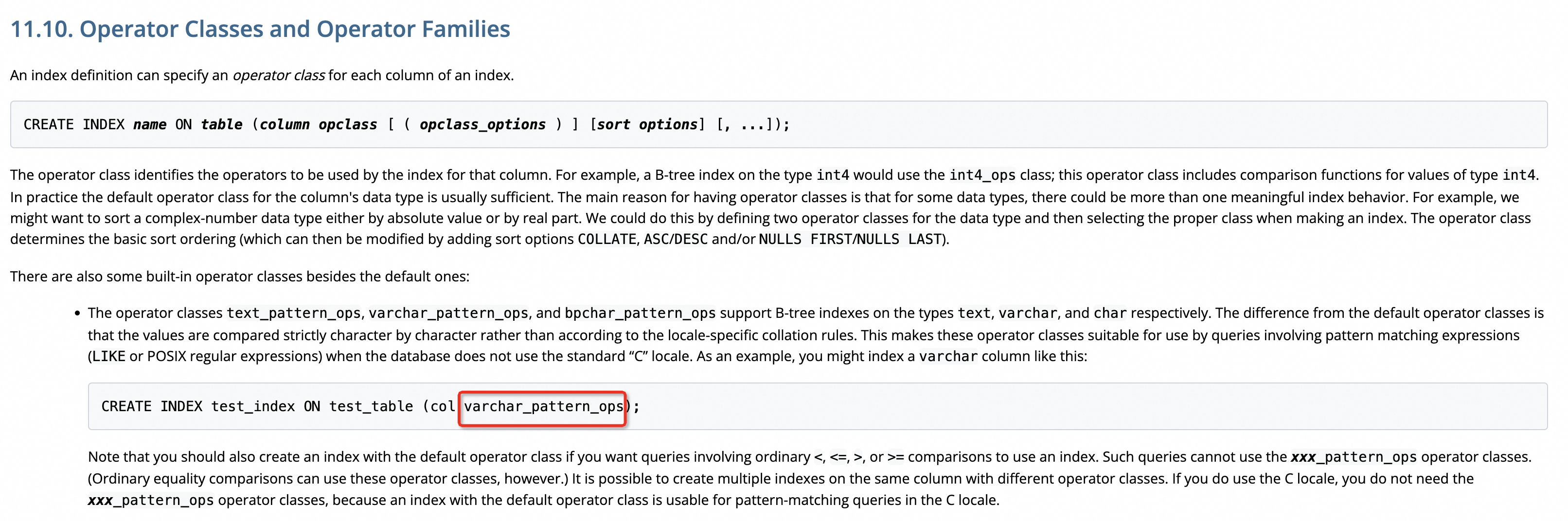 数据库内核月报 － 2024/11 - PostgreSQL LIKE 操作符走 B-tree 索引浅析 - 《数据库内核月报》 - 书栈网 · BookStack