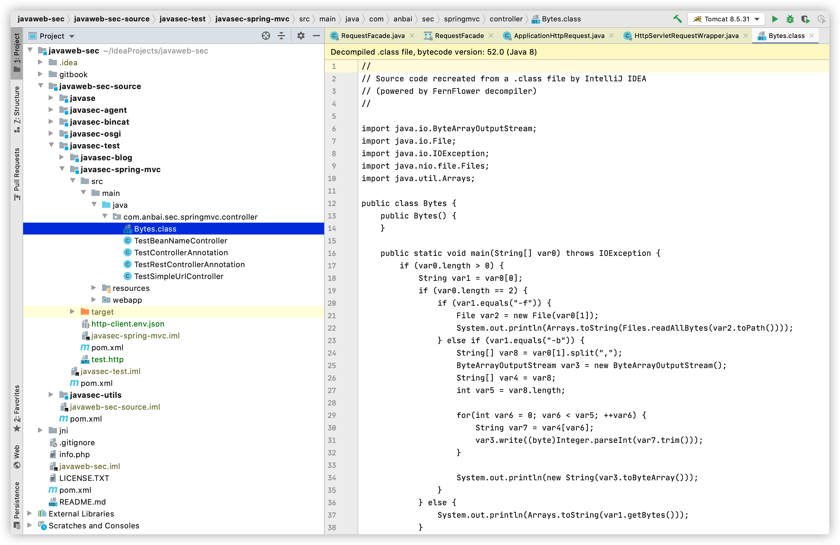 代码审计基础 Intellij Idea技巧 《 Java Web安全 攻击java Web应用》 书栈网 · Bookstack