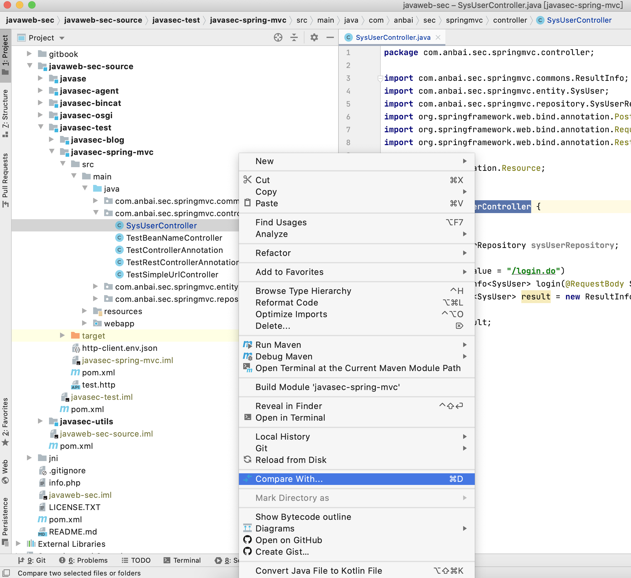 代码审计基础 Intellij Idea技巧 《 Java Web安全 攻击java Web应用》 书栈网 · Bookstack