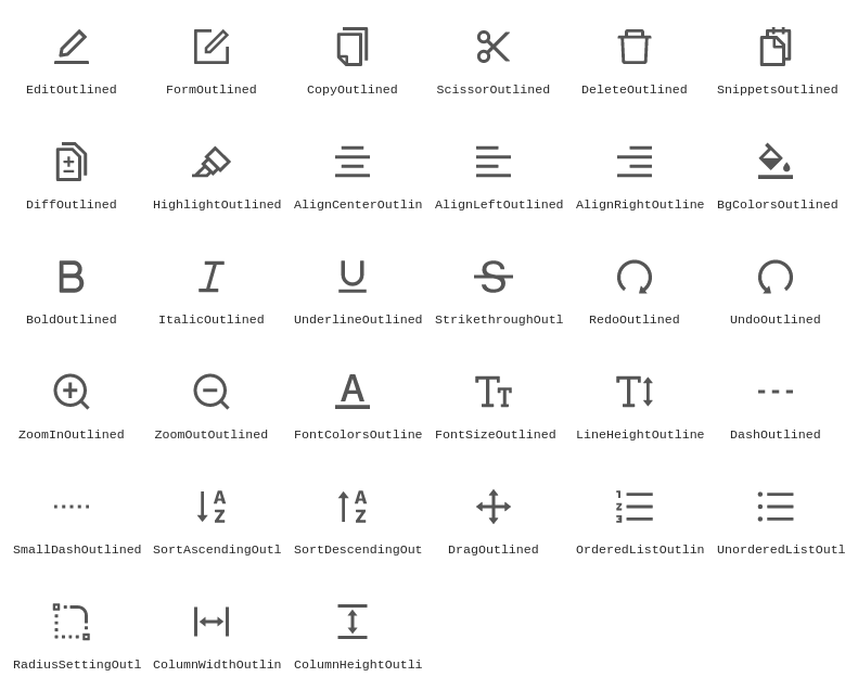 通用组件 - Icon图标 - 《Ant Design of React v4.16 组件文档》 - 书栈网 · BookStack