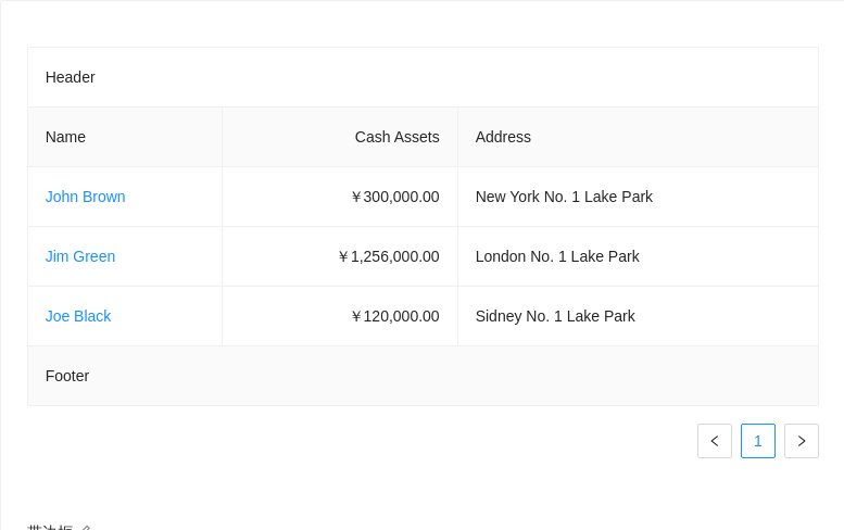 数据展示 - Table表格 - 《Ant Design of React v4.16 组件文档》 - 书栈网 · BookStack