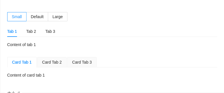 数据展示 - Tabs标签页 - 《Ant Design of React v4.16 组件文档》 - 书栈网 · BookStack