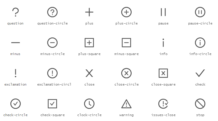 通用组件 Icon 图标 《ant Design V318 组件文档》 书栈网 · Bookstack