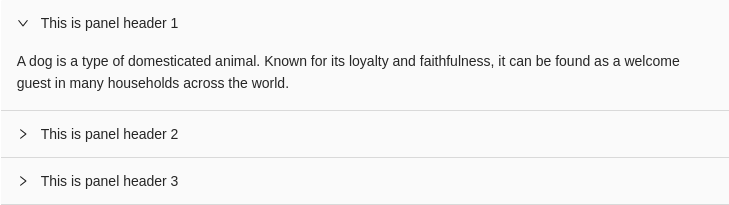 数据展示 - Collapse折叠面板 - 《Ant Design of Vue v2.0 使用教程》 - 书栈网 · BookStack