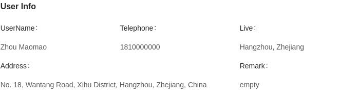 Data Display 数据展示 - Descriptions描述列表 - 《Ant Design of Vue v1.5.5 使用教程》 - 书栈网 · BookStack