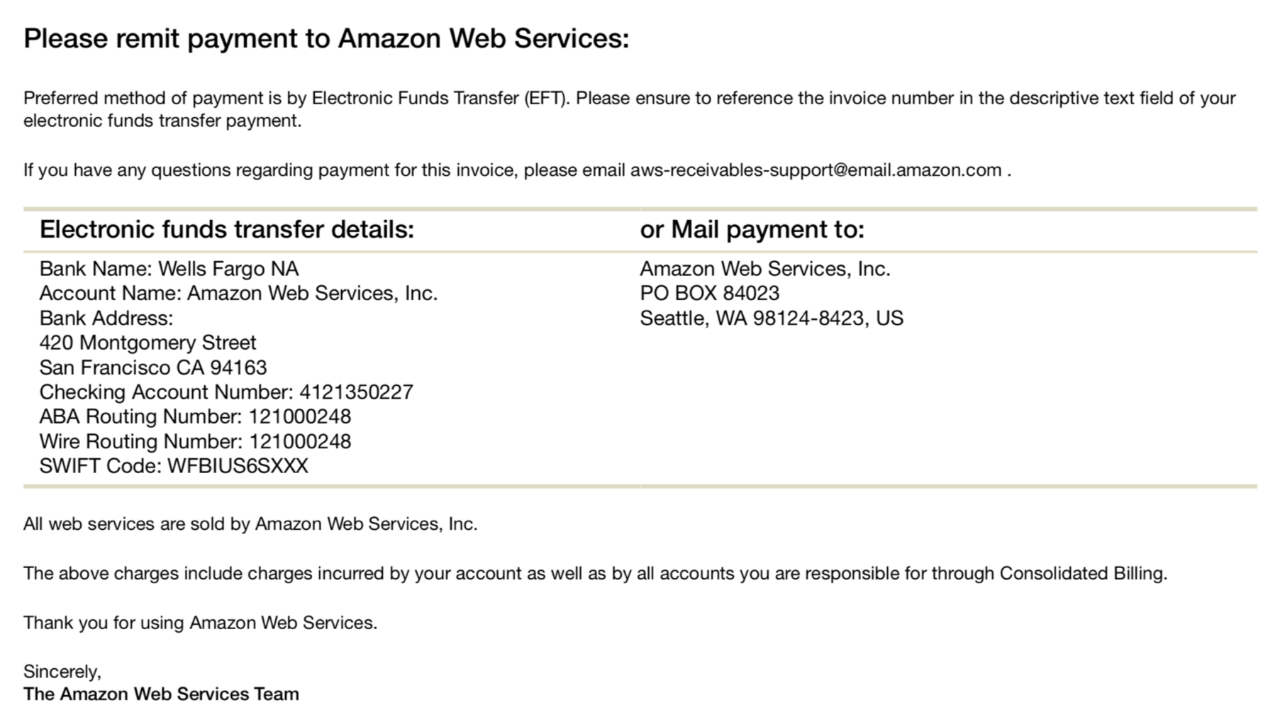 入门小知识 - 账单管理 - 《AWS中文技术文档》 - 书栈网 · BookStack