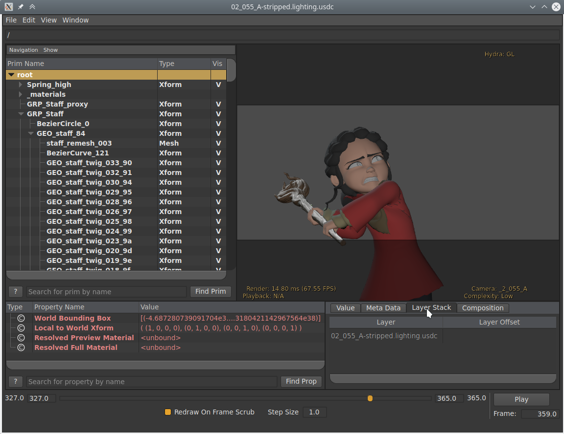 导入 & 导出文件 - 通用场景描述（USD） - 《Blender 4.1 参考手册》 - 书栈网 · BookStack