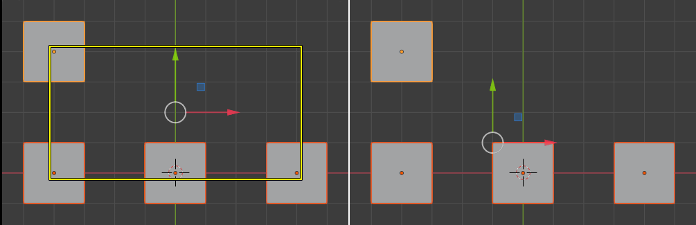 轴心点 - 边界框中心 - 《Blender 4.2 参考手册》 - 书栈网 · BookStack