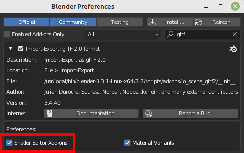 导入 - 导出 - glTF 2.0 - 《Blender 4.2 参考手册》 - 书栈网 · BookStack