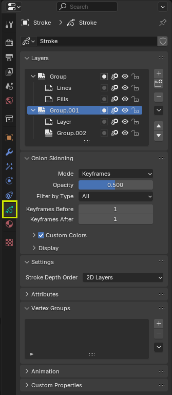Properties - Data Properties - 《Blender 4.3 Manual》 - 书栈网 · BookStack
