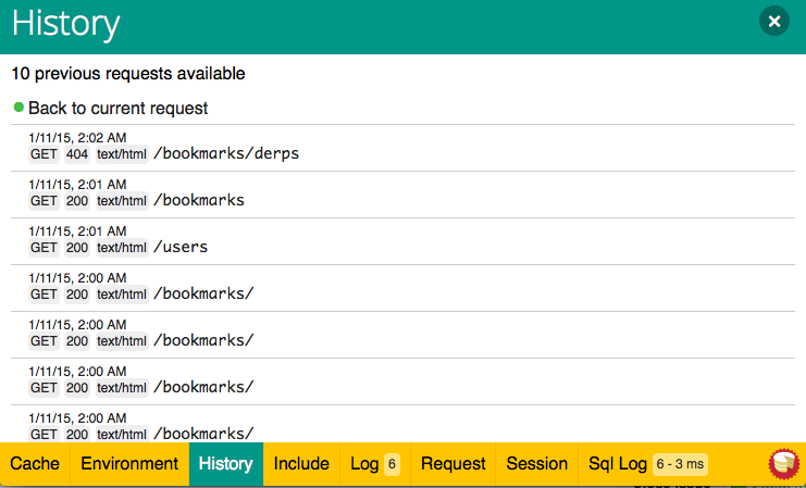 Plugins - Debug Kit - 《CakePHP 3.x Red Velvet Cookbook》 - 书栈网 · BookStack