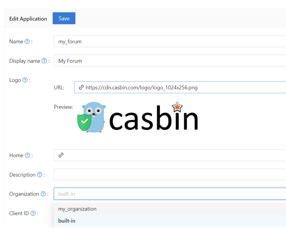 Applications - 应用程序配置 - 《Casdoor v1.12 使用教程》 - 书栈网 · BookStack