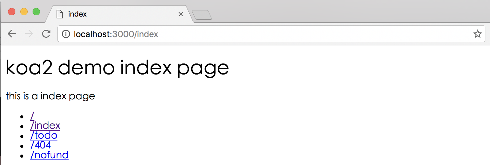 2. 路由 - 2.1 原生koa2实现路由 - 《Koa2进阶学习笔记》 - 书栈网 · BookStack