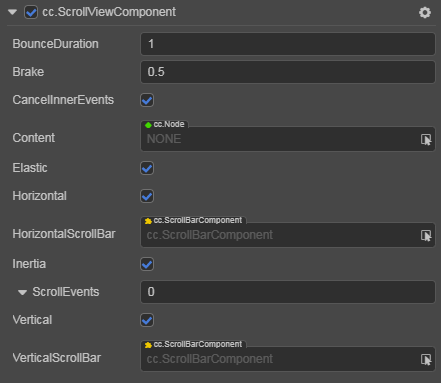 UI Basic Component - ScrollView Reference - 《Cocos Creator 3.0 User Manual》 - 书栈网 · BookStack