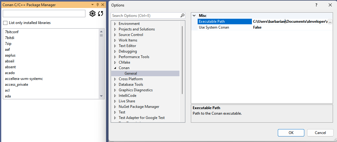 Integrations - Visual Studio - 《Conan v2.10 Documentation》 - 书栈网 · BookStack