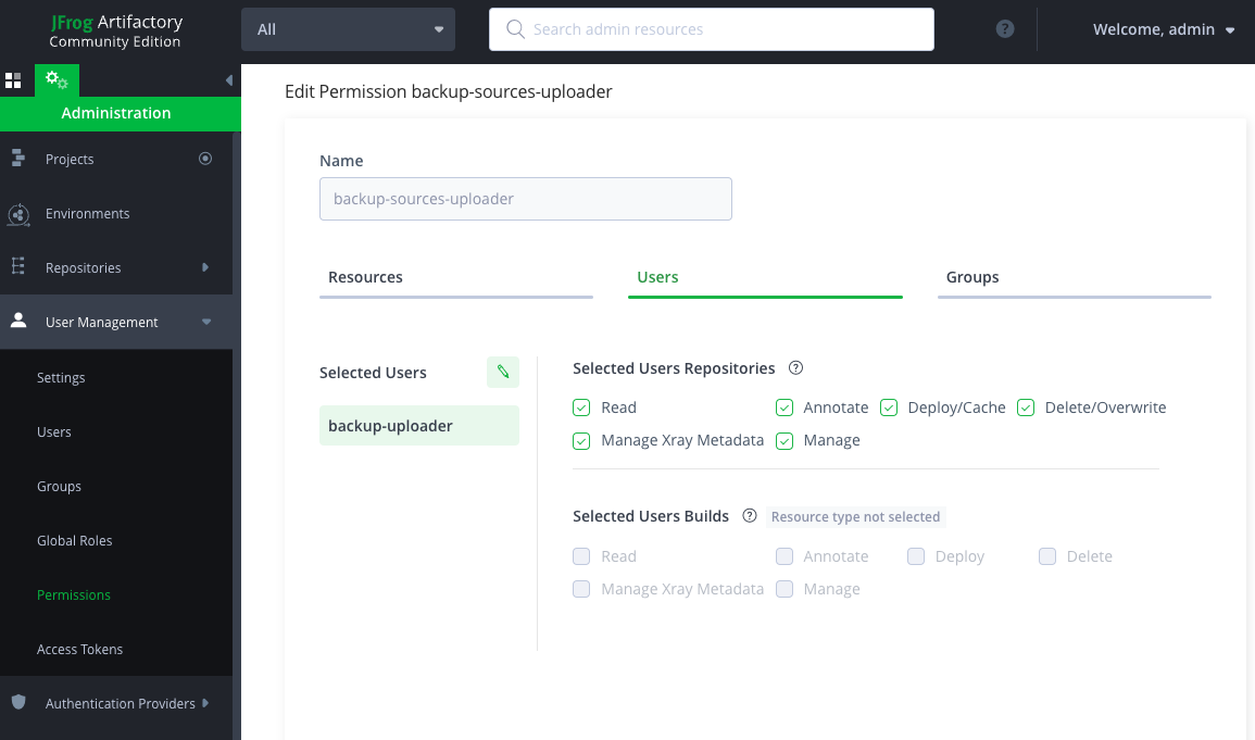 Backing up third-party sources with Conan - Creating an Artifactory backup repo for your sources ...