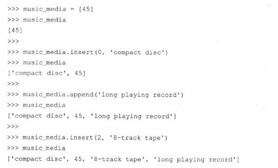 第6章 序列:字符串、列表和元组 614 列表类型的内建函数 《python 核心编程 第二版》 书栈网 · Bookstack