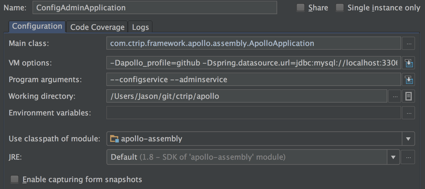 Apollo开发指南 - 二、本地启动 - 《携程 Apollo v1.8.0 使用教程》 - 书栈网 · BookStack