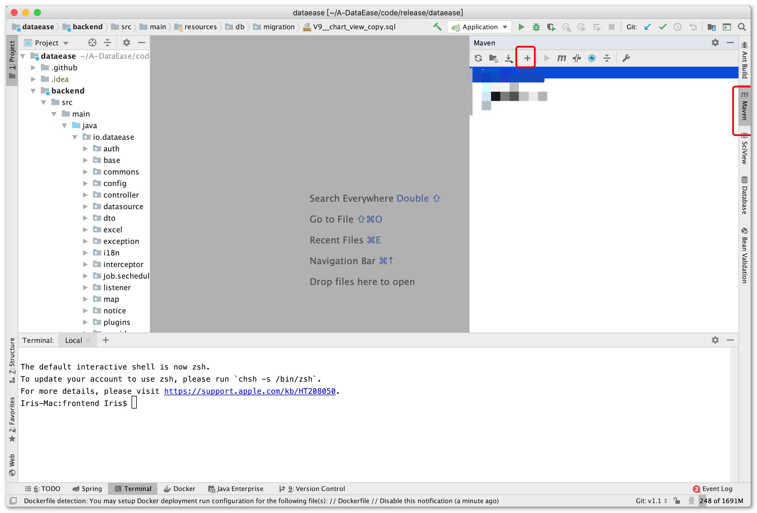 开发文档 - 开发环境搭建 - 《DataEase v1.18 文档》 - 书栈网 · BookStack