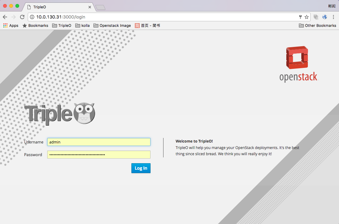 第一章 - TripleO部署实践 - TripleO UI - 《深入理解TripleO自动部署》 - 书栈网 · BookStack