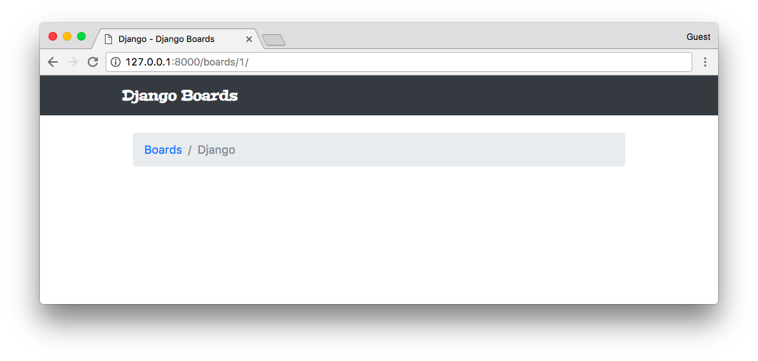 Django入门与实践-第13章：表单处理 - 《Django入门与实践教程》 - 书栈网 · BookStack