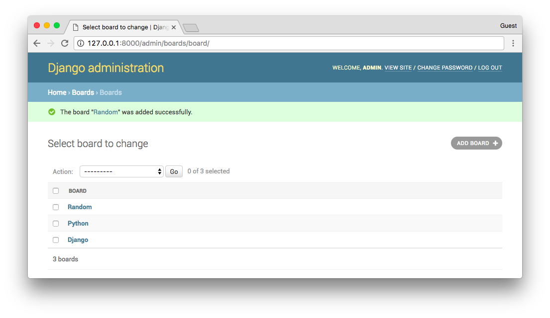 Django入门与实践 第10章:django Admin 介绍 《django入门与实践教程》 书栈网 · Bookstack